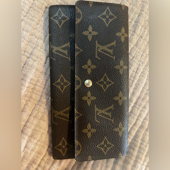 Louis Vuitton | Bags | Louis Vuitton Monogram Portefeiulle Sarah Long ...